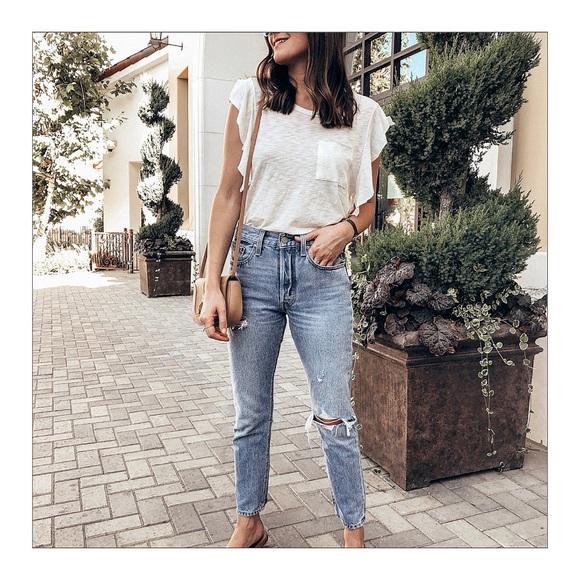 Free People | Tops | Nwt Free People So Easy Ivory Tee Shirt | Poshmark